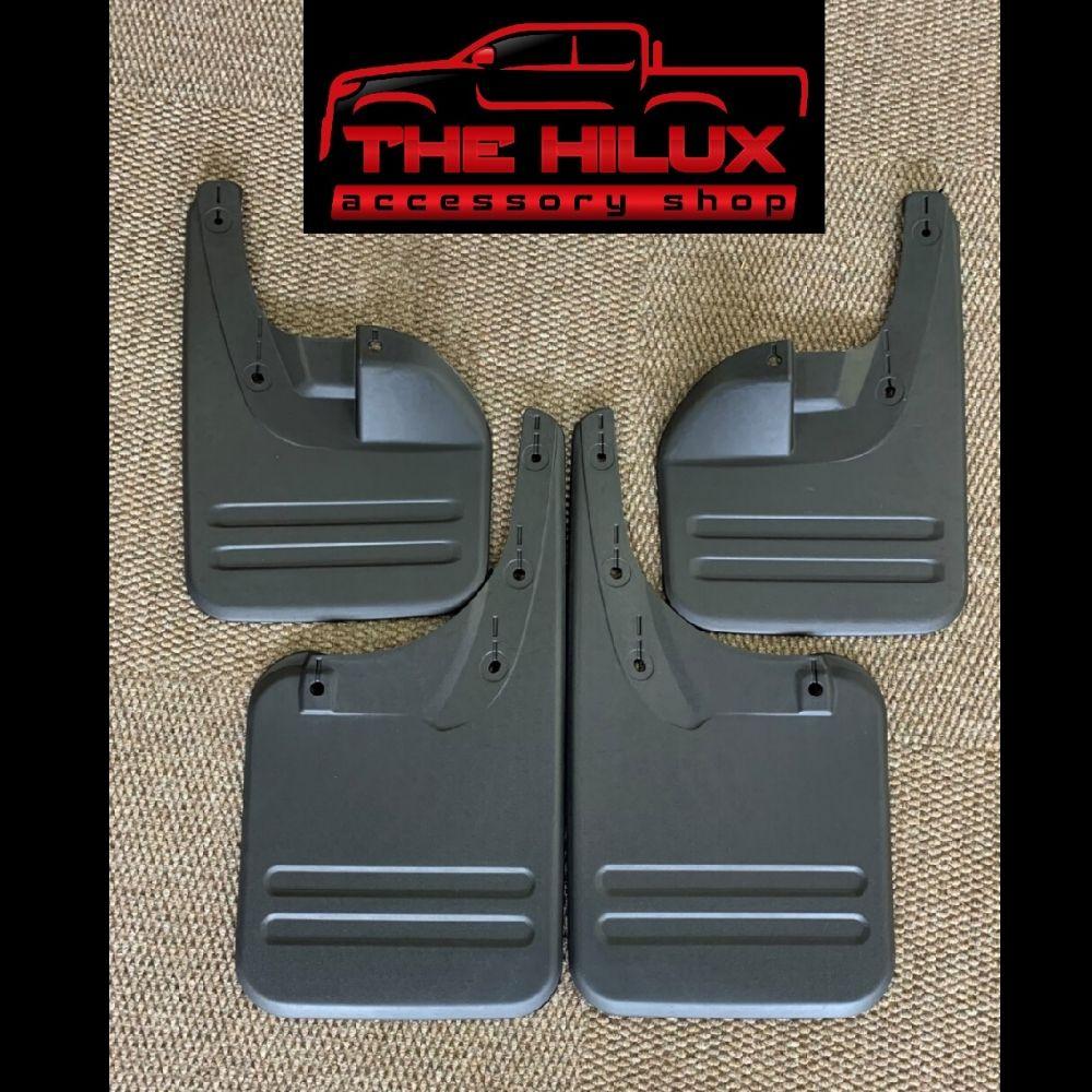 2016 Onwards Hilux Revo Mud Flaps Short The Hilux Accessory Shop